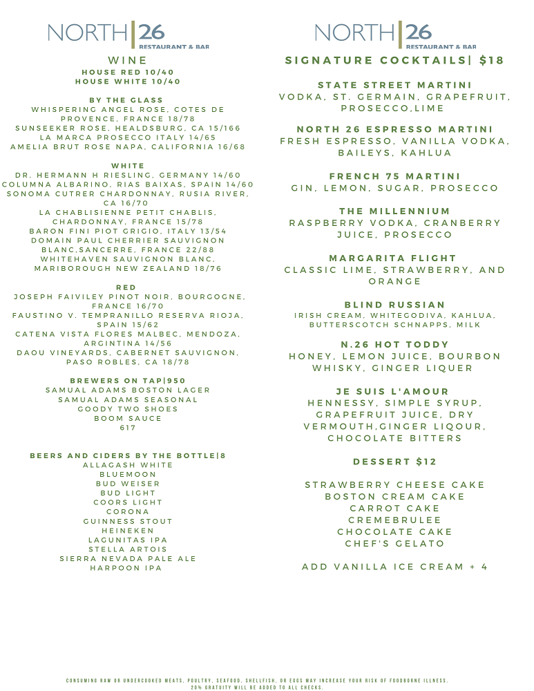 Restaurants Faneuil Hall | Millennium The Bostonian Boston