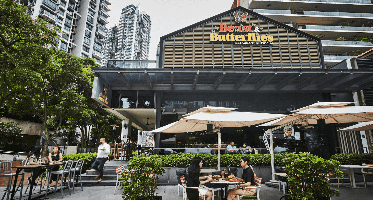 Beast & Butterflies Singapore| Best Restaurant in Robertson Quay